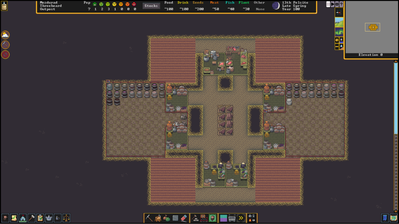 Dorf Fortress – Year 1 – TEX – The Black Pants Legion