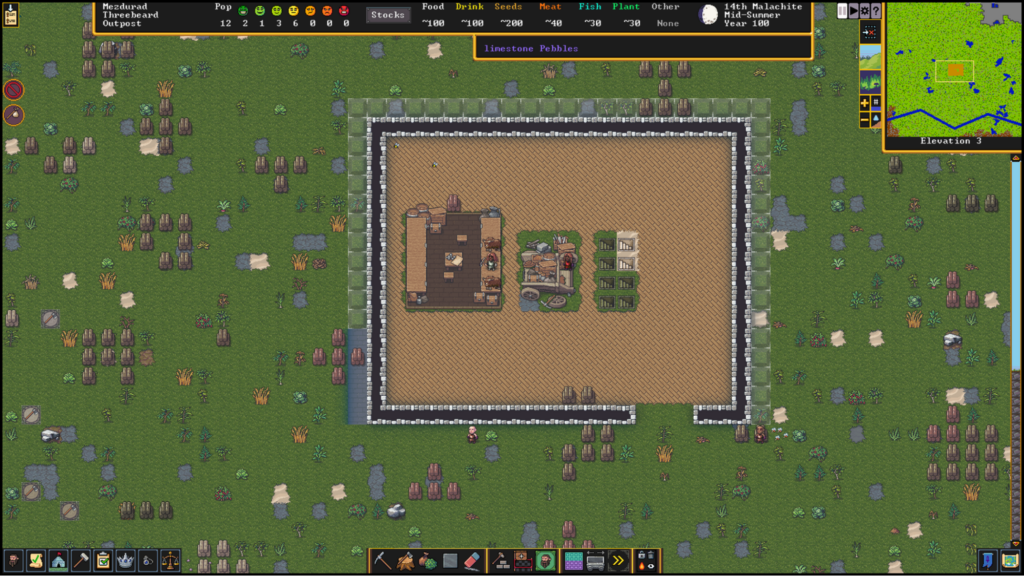 Dorf Fortress – Year 1 – TEX – The Black Pants Legion