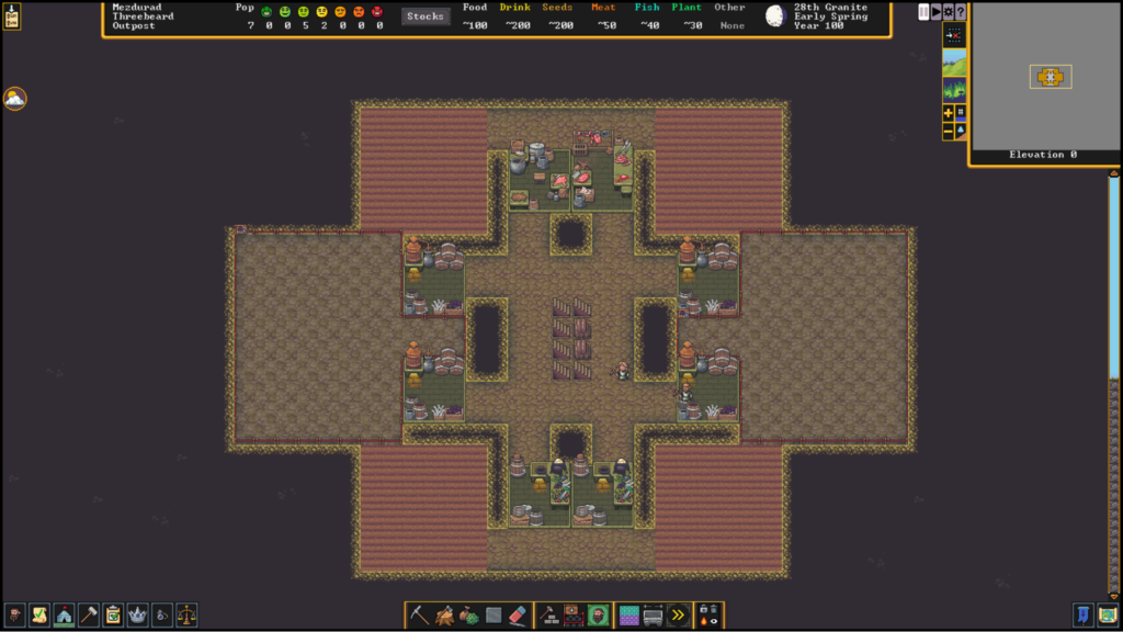 Dorf Fortress – Year 1 – TEX – The Black Pants Legion